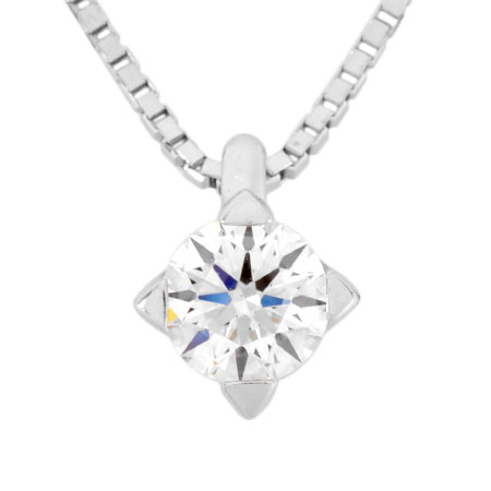 ダイヤモンド D(0.235ct E VS1 EX) Pt850ネックレス 買取相場-大宮店(埼玉県さいたま市)｜宝石買取実績